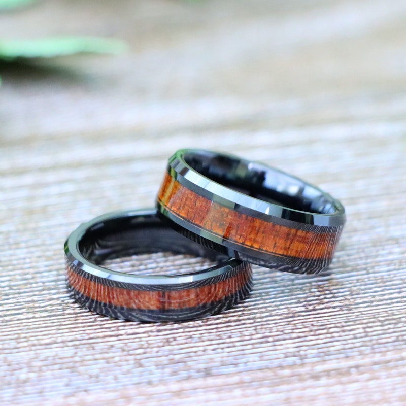 Wooden Promise Rings Women - Etsy