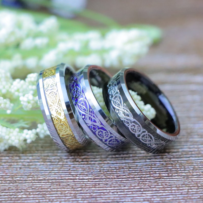 Mens Celtic Ring - Etsy