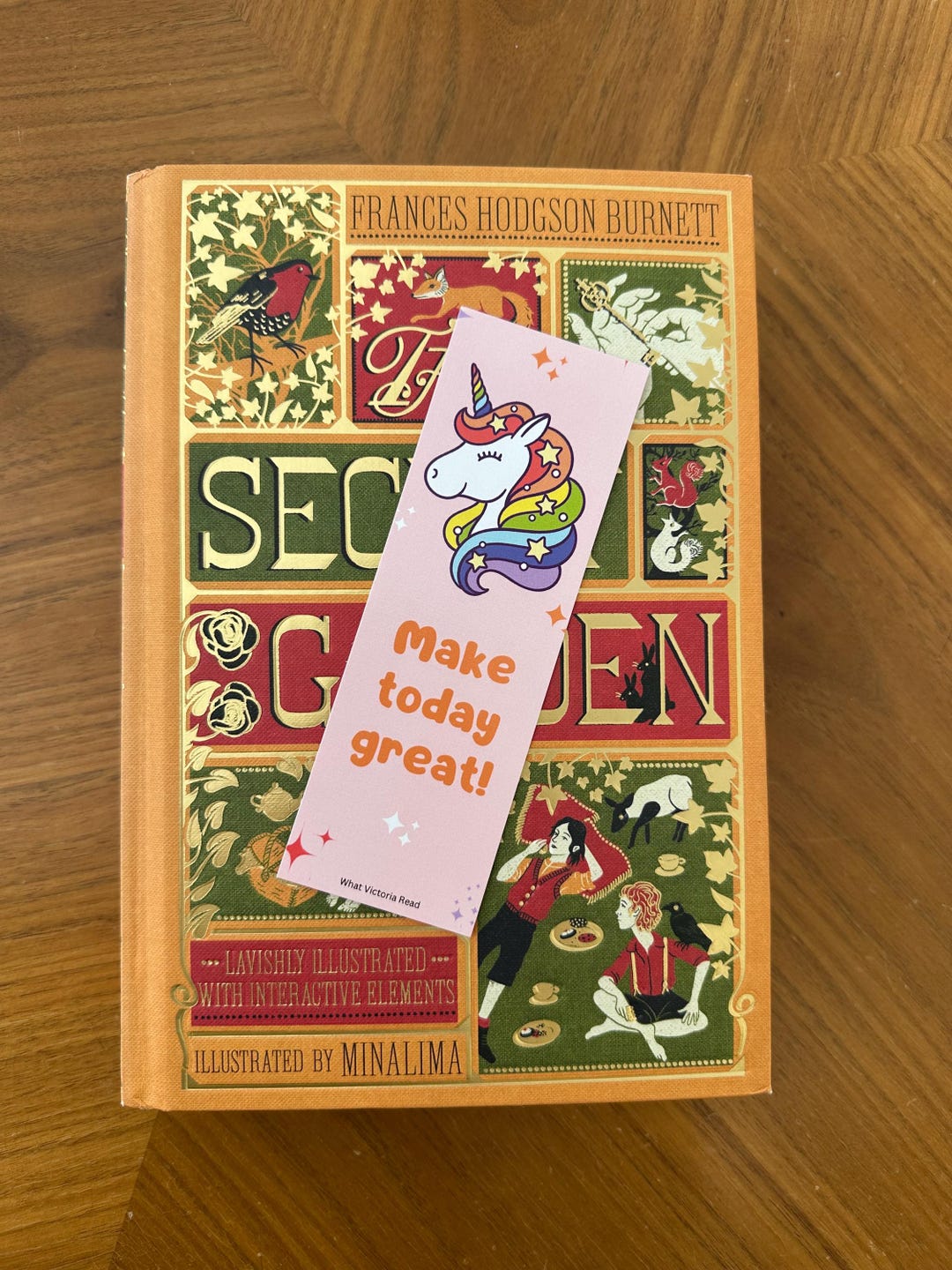 What Victoria Read - Rainbow Unicorn Bookmark! - Etsy