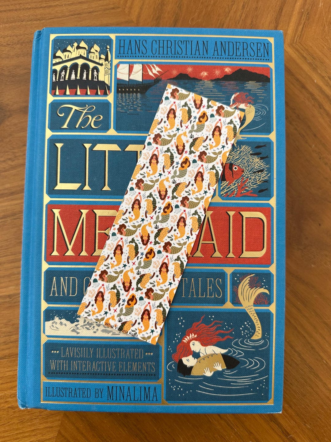 What Victoria Read - Mermaid Bookmark! - Etsy