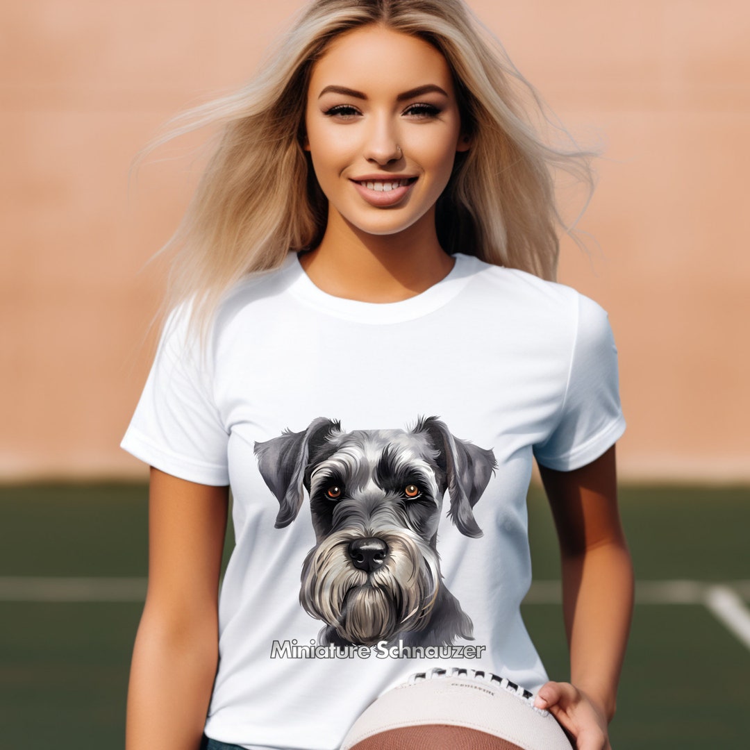 Miniature Schnauzer t-shirt , Unisex Heavy Cotton Tee, T-shirt - Unique ...