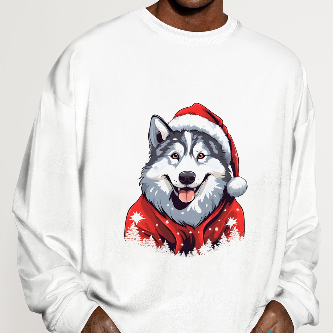 Siberian Husky Dog 'so Cool' Winter Sweatshirt - Adorable Graphic ...