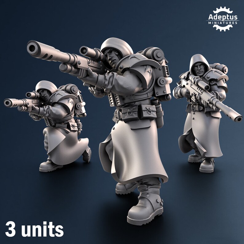 Janissary Snipers Janissaries Adeptus Miniatures Sci-fi Tabletop ...