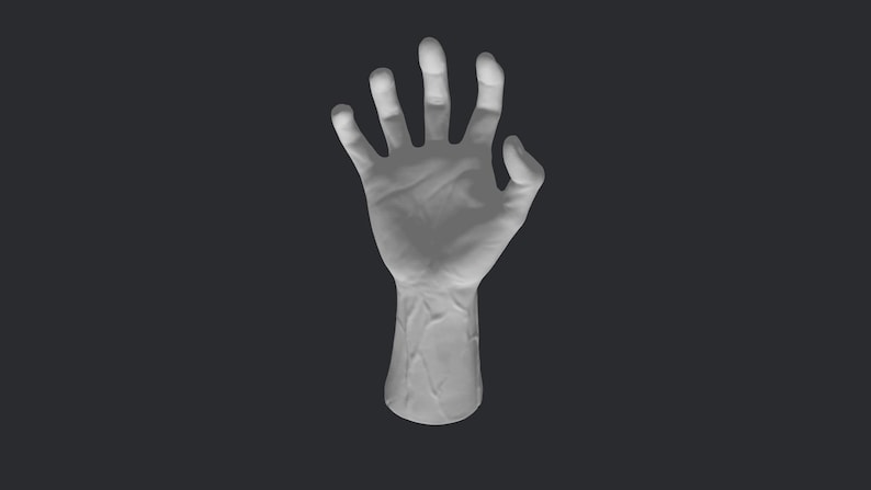 Creepy Wall Mounted Hands – Reaching Horror Decor | Halloween Wall Art ...