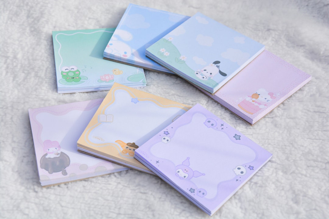 Kawaii Japanese NOTEPADS - Etsy
