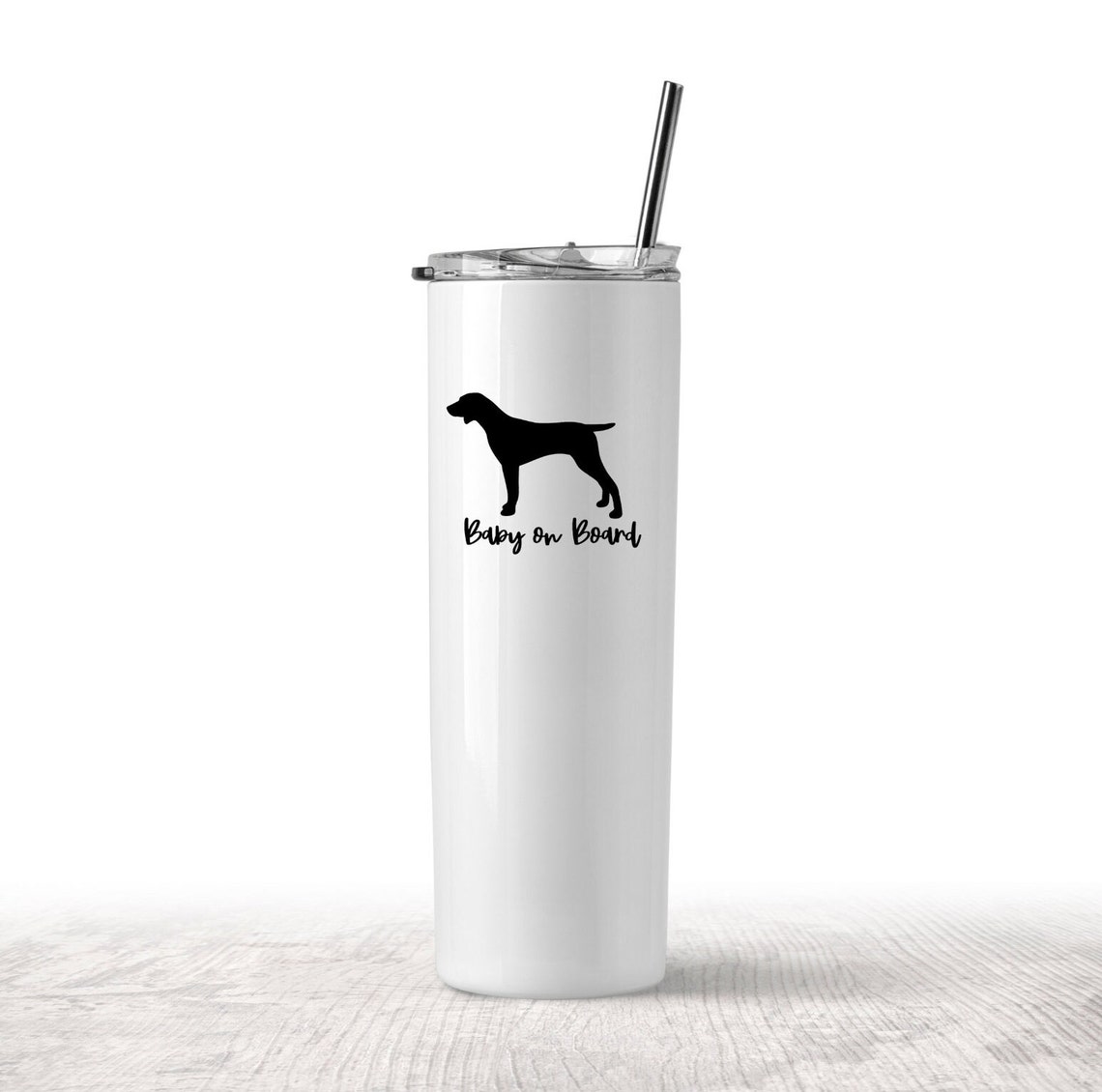 Baby on Board Car Window Decal Sticker | German Shorthaired Pointer GSP ...