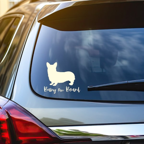 Corgi Decal - Etsy