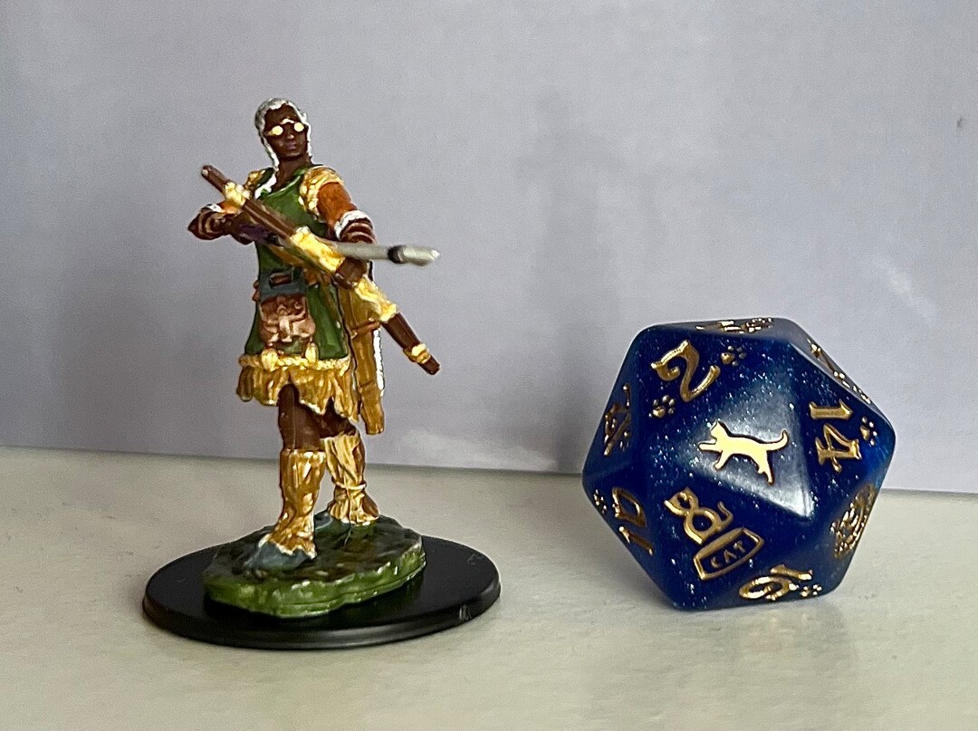 Human Ranger Painted Miniature Figure - RPG Dungeons & Dragons - Etsy