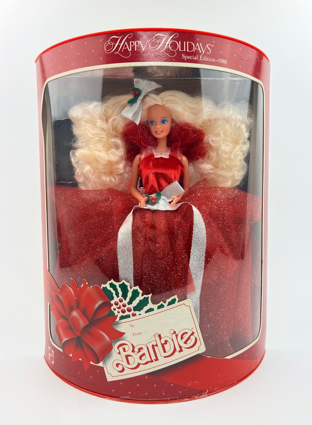 1988 Happy Holidays Barbie - First Edition (brand New in Package) - Etsy