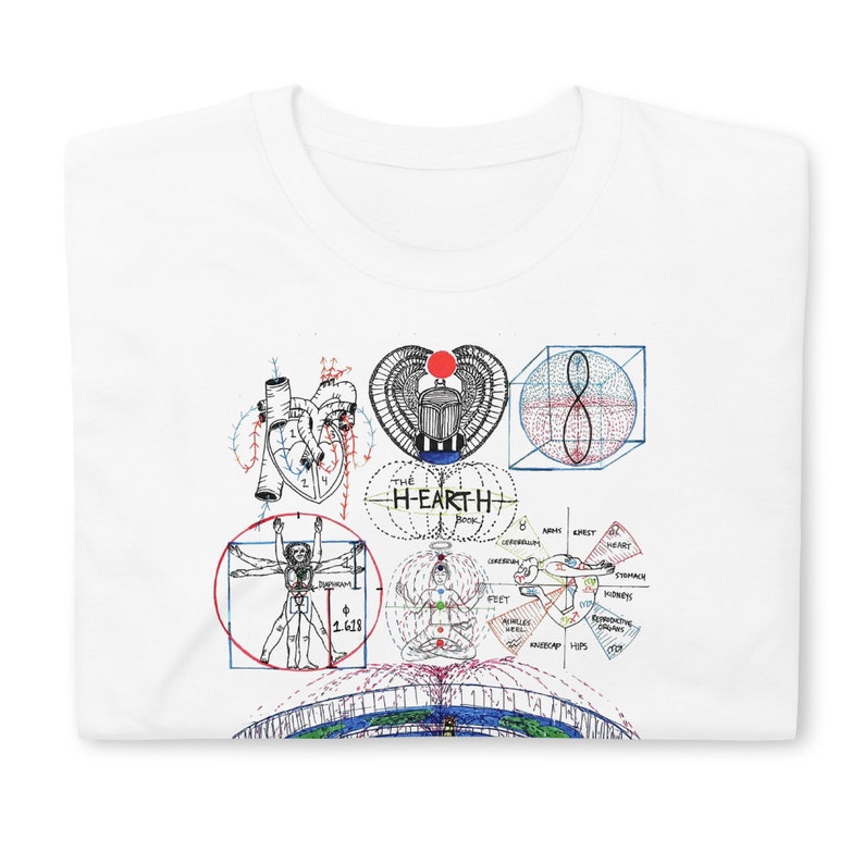 Flat Earth Toroidal Field Sketch Unisex T-shirt - Etsy