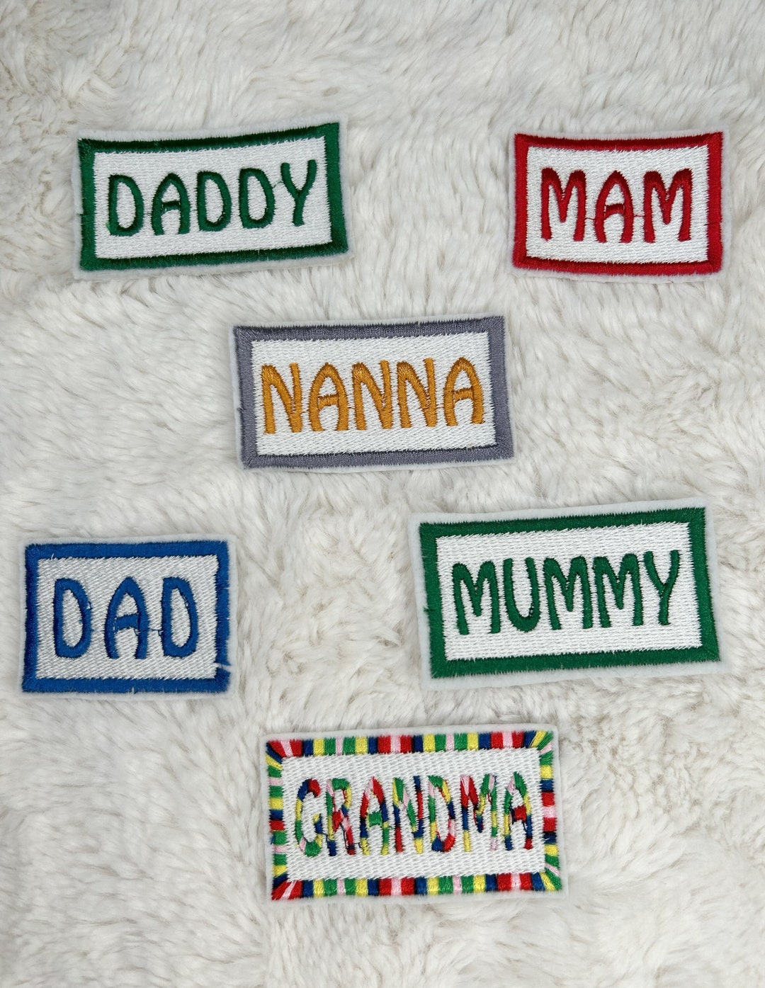 Named Iron-on Patches - Etsy