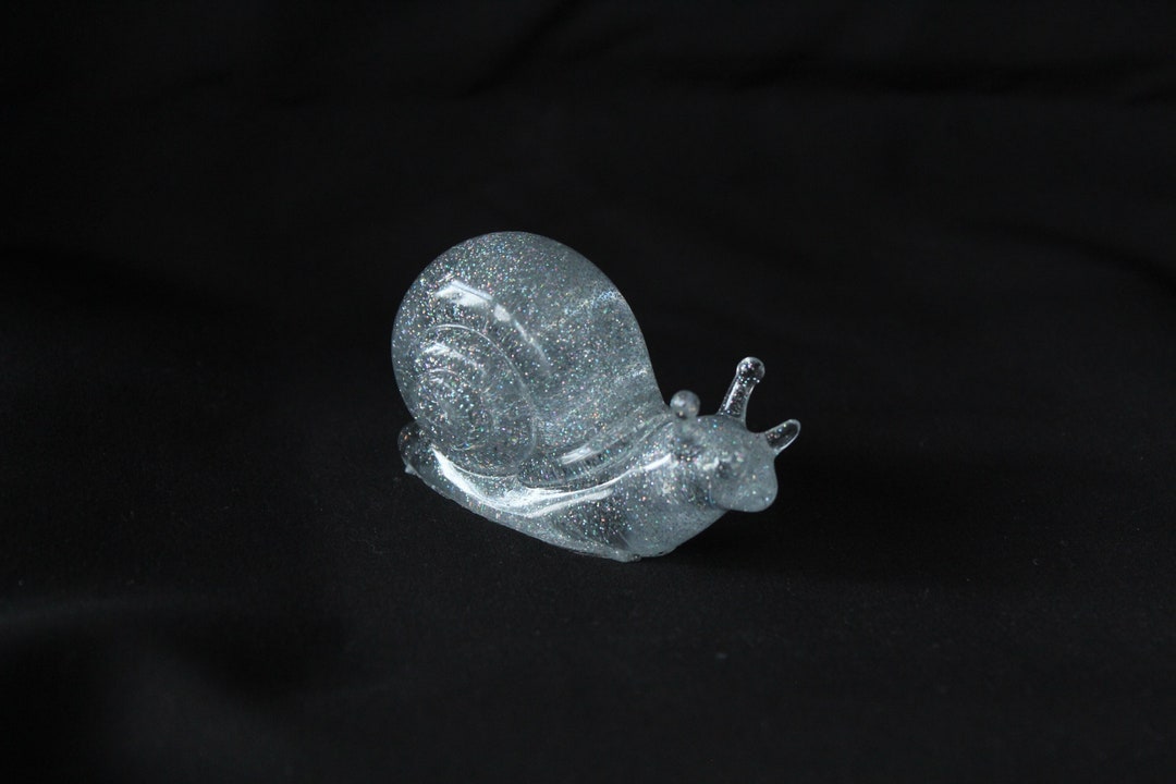 Cute Hand-made Resin Snail - Etsy UK