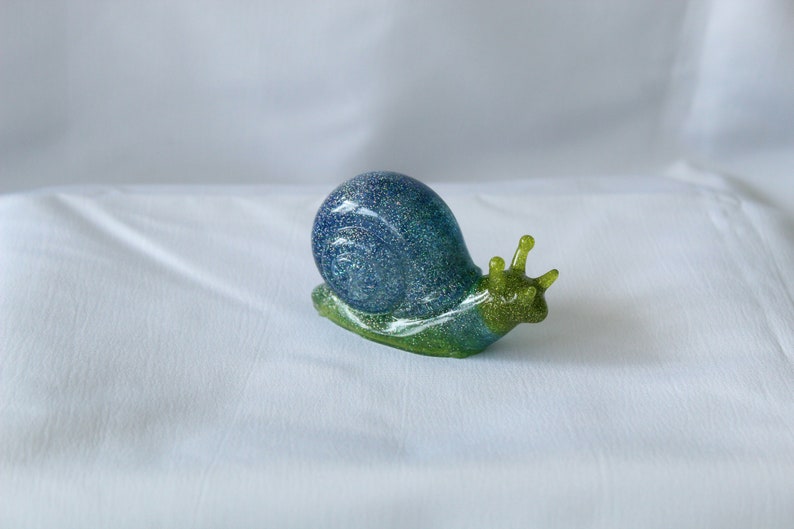 Cute Hand-made Resin Snail - Etsy UK