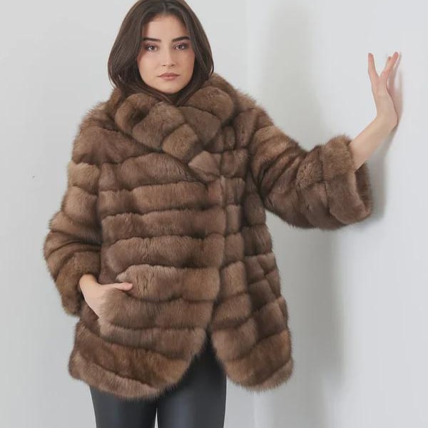Russian Sable Fur Coat - Etsy