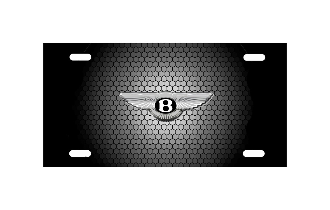 Bentley License Plate Fits All Standard Cars and Truck Auto Tags A 6 X ...