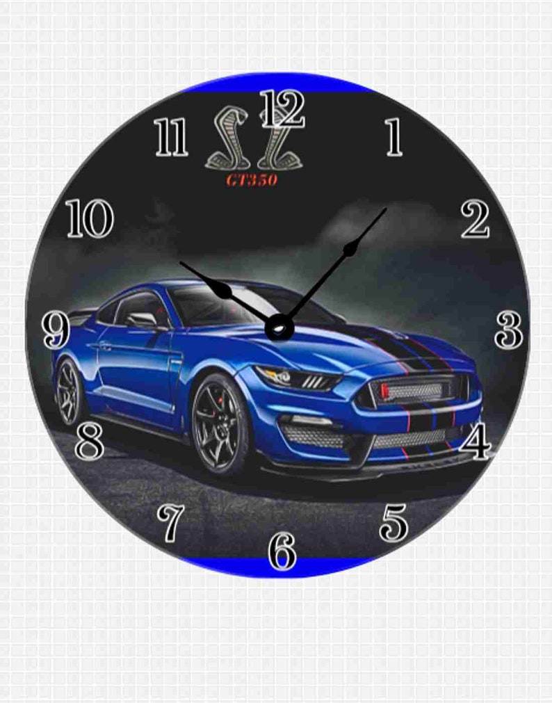 All New Ford Cobra Mustang GT Wall Clock up to 16 Inches - Etsy Australia