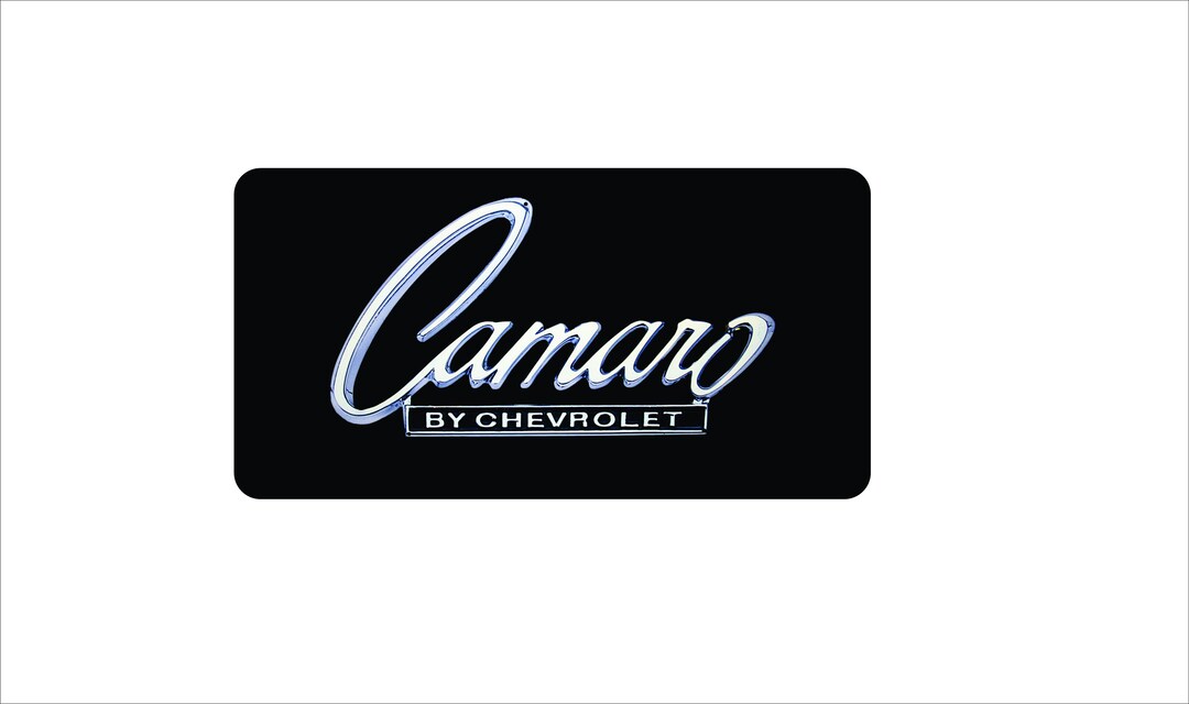 Camaro License Plate Fits All Standard Cars and Truck Auto Tags A 6 X ...
