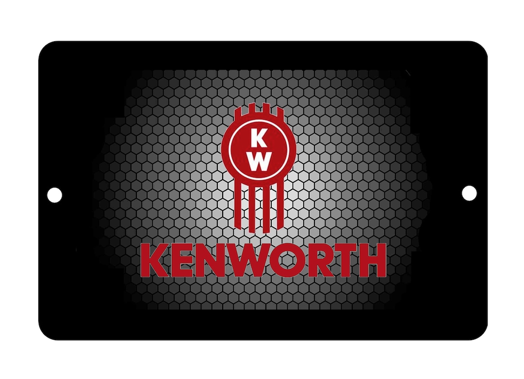 Kenworth Semi Truck Art Metal Tin Sign up to 12 X 18 Inches Man Shed or ...