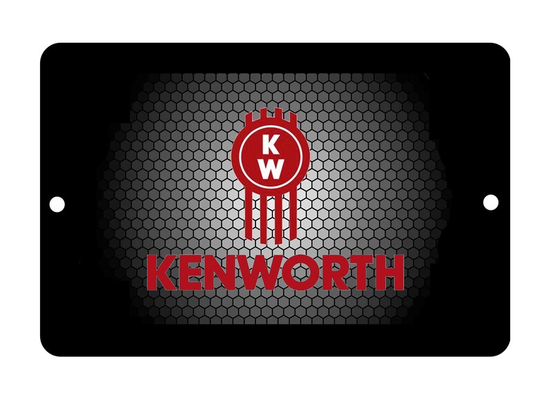 Kenworth Semi Truck Art Metal Tin Sign up to 12 X 18 Inches Man Shed or ...