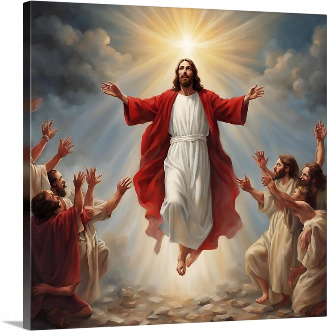 Jesus Christ the Resurrection Canvas Wrap Art Giclee Prints, up to 30 X ...