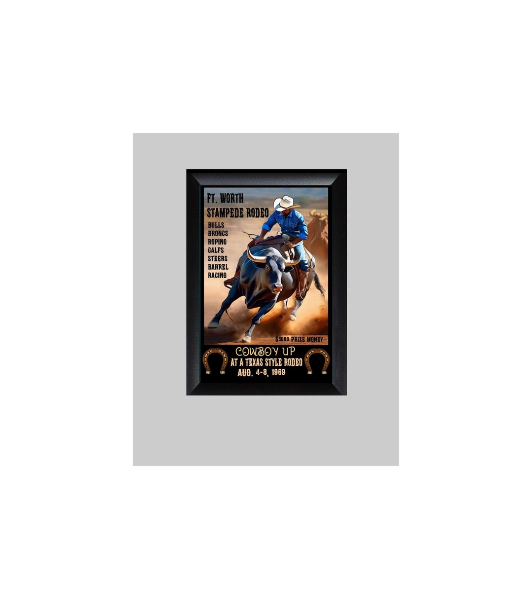 Ft Worth Stampede and Rodeo Bull Broncs Steers Roping Calf Wrestling ...