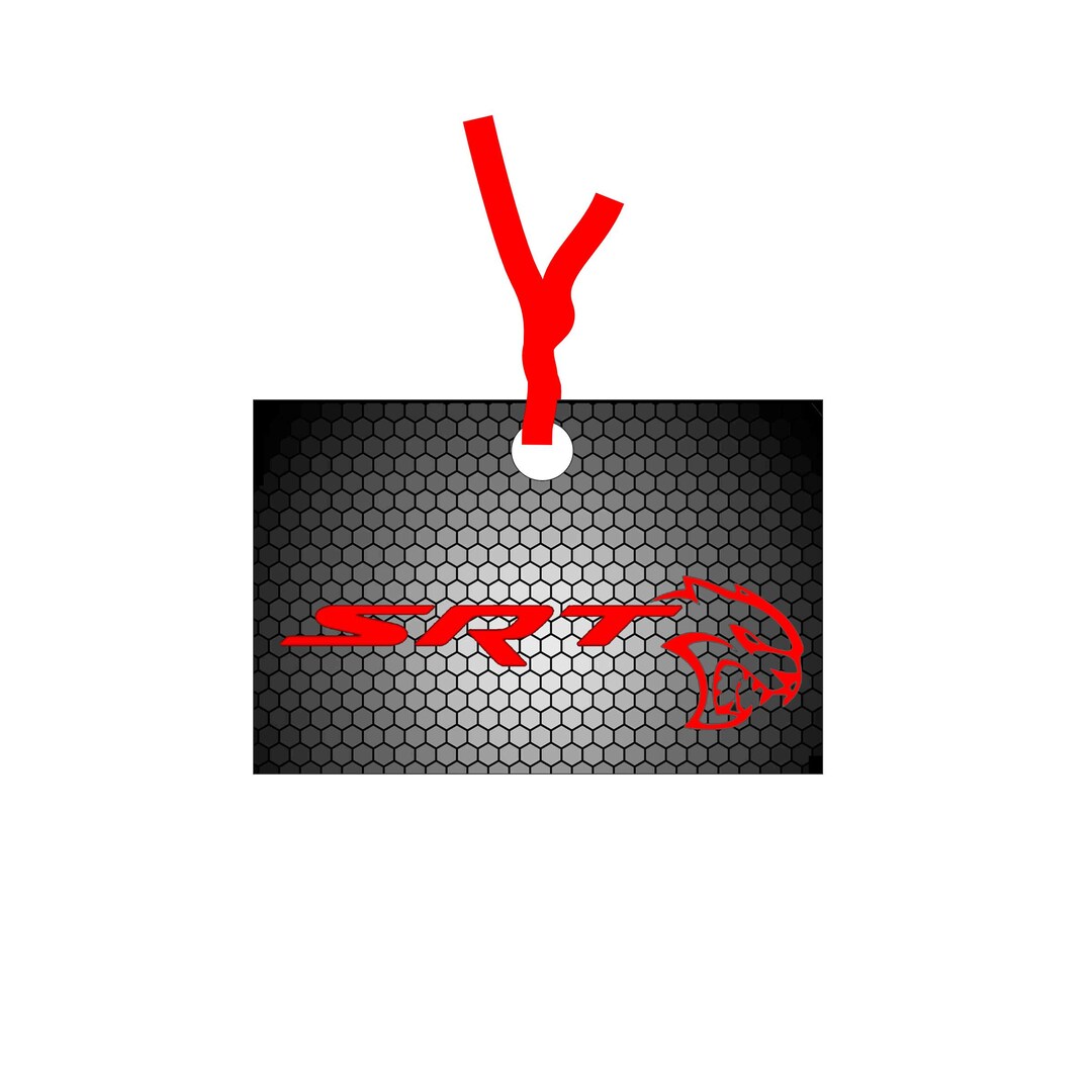 Dodge SRT Hellcat Car Art Christmas Ornament Holiday Gift Item Tree ...