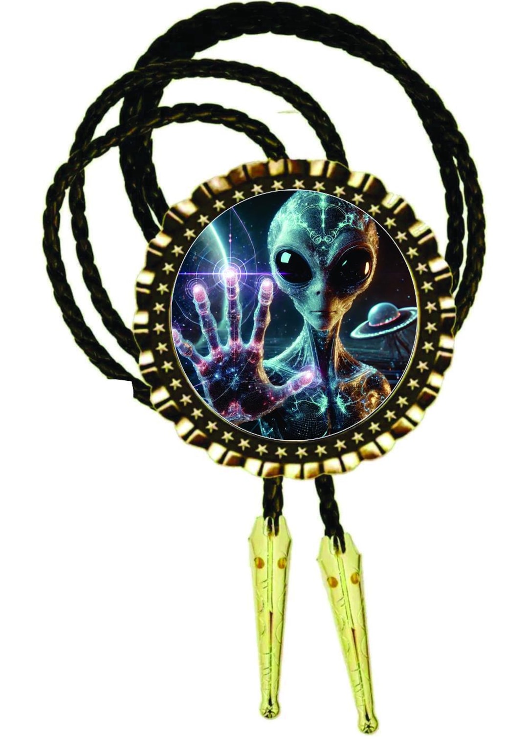 Aliens Have Landed I Believe in Ufos' Now Bolo Tie Birthday Gift, Photo ...