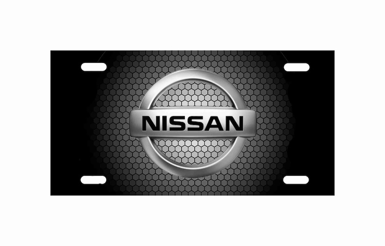 Nissan License Plate Fits All Standard Cars and Truck Auto Tags A 6 X ...