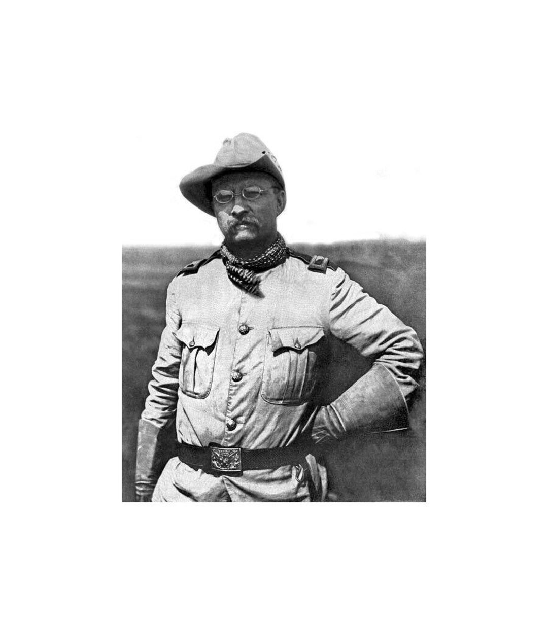 1898 Colonel THEODORE 'TEDDY' ROOSEVELT 8 X 10 Photo Vintage A Famous ...