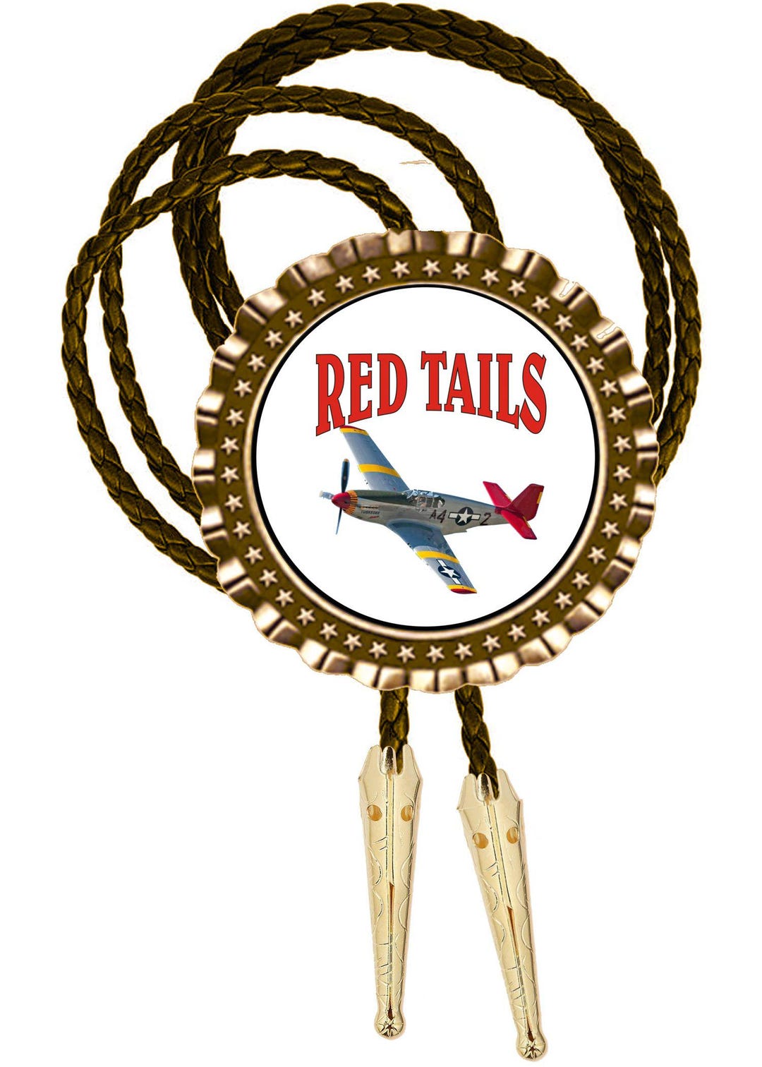 Red Tails African American WWII Pilots Bolo Tie Birthday Gift, Photo ...