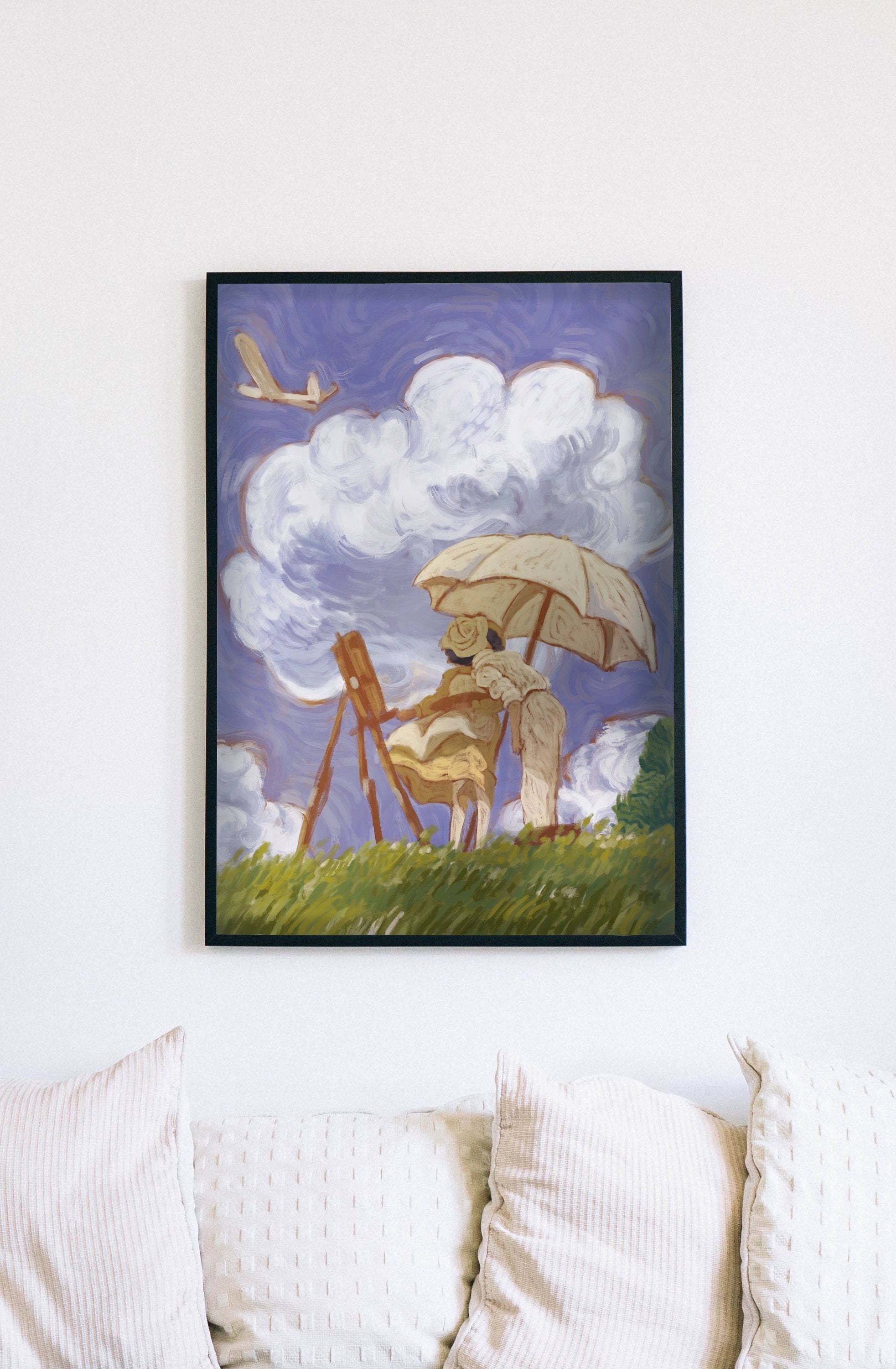 The Wind Rises Art Print + Free Postcard Studio Ghibli Digital Download ...