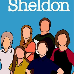 Young Sheldon Digital Print Poster, Downloadable Tv Show Clip Art ...