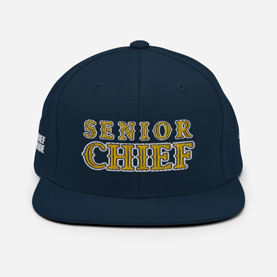 Senior Chief Throwback Snapback Hat - Etsy