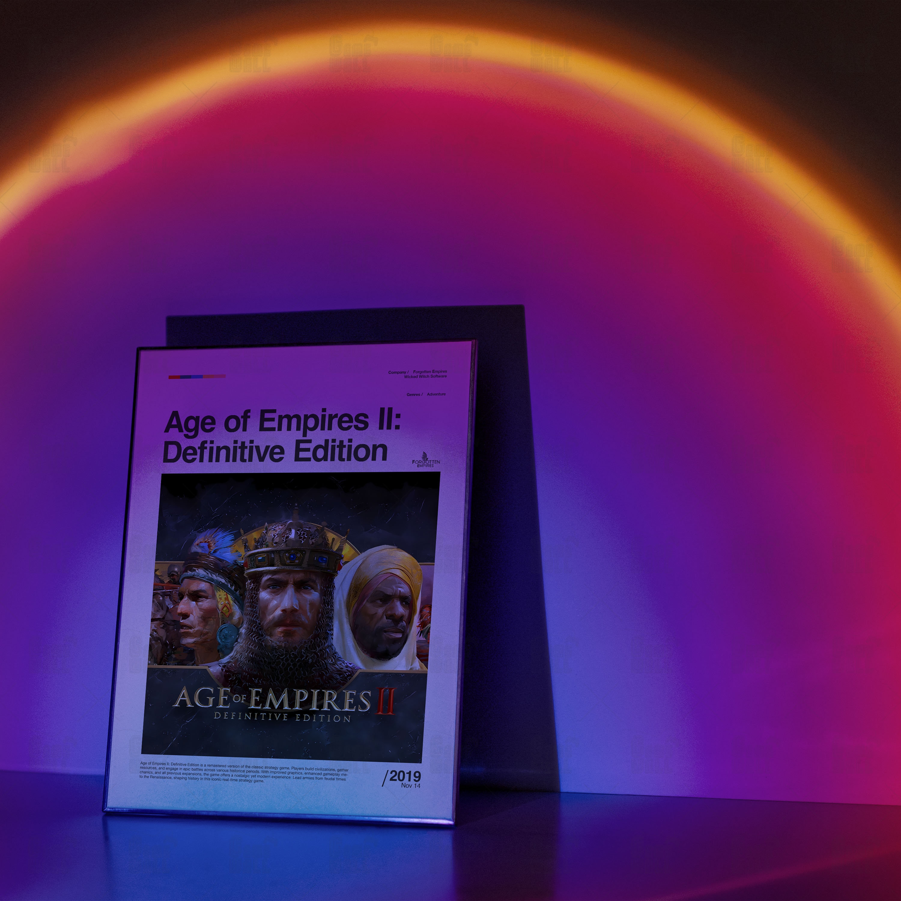 Age of Empires II Definitive Edition Poster Gaming Room - Etsy