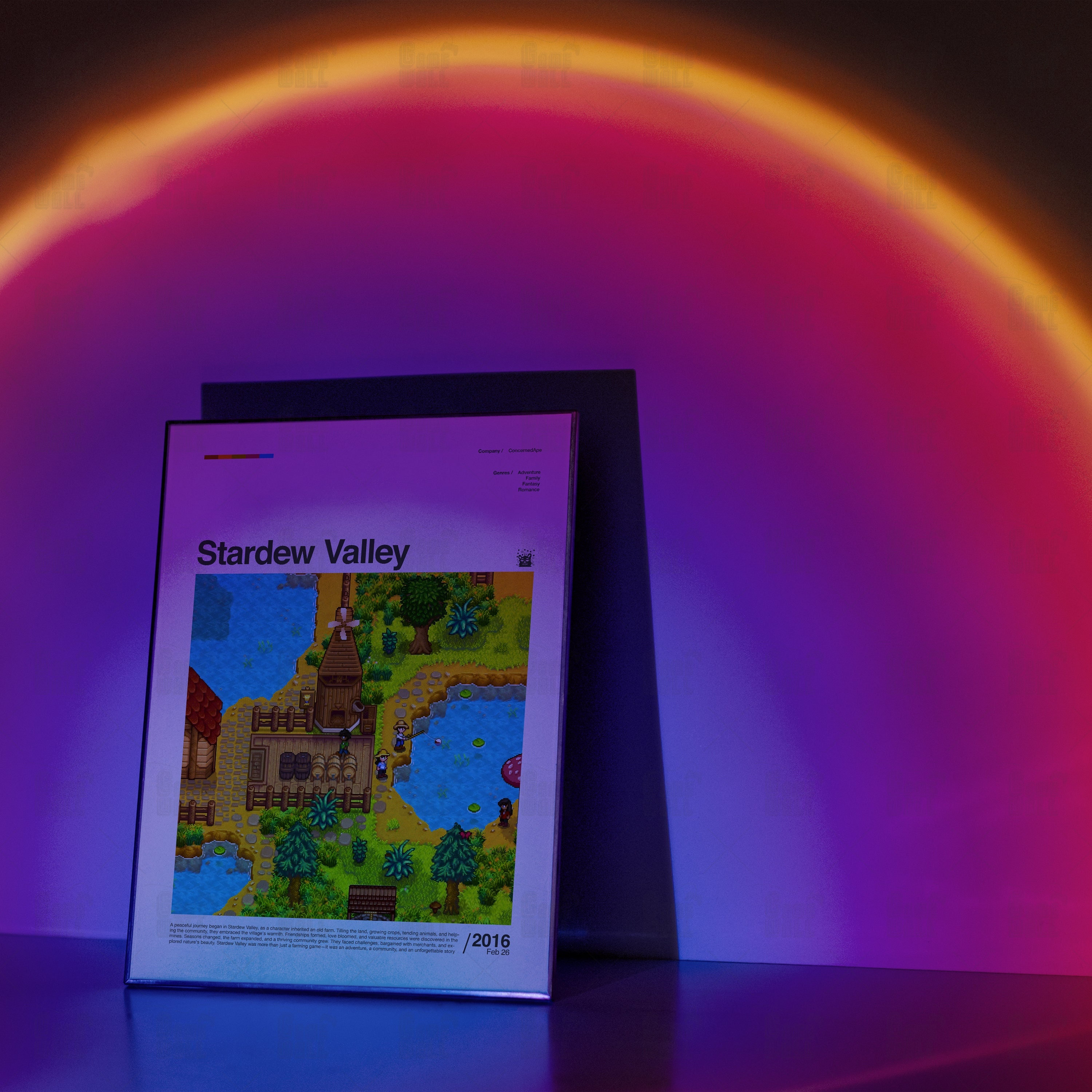 Stardew Valley Poster, Gaming Room Poster, Gaming Wall Poster, Gaming ...