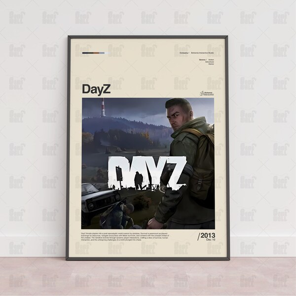 Dayz Gaming Poster - Etsy