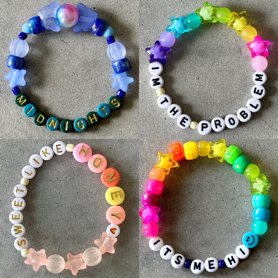 Taylor Swift Midnights Album Friendship Beaded Bracelets, Gift for ...