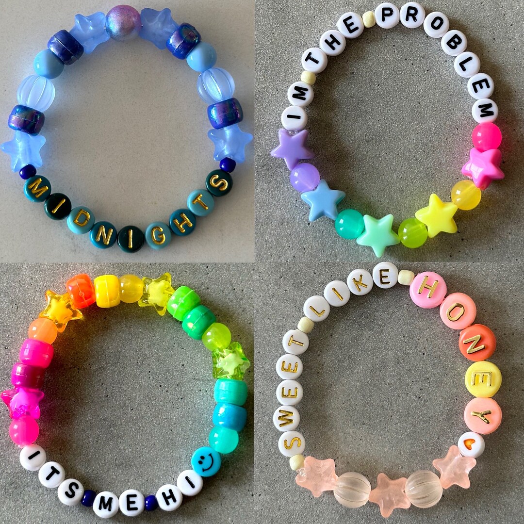 SHIPS FAST Taylor Swift Midnights Album Friendship Beaded Bracelets ...