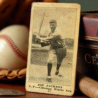 Legend Shoeless Joe Jackson - COLORIZED BY DOYLE - Etsy