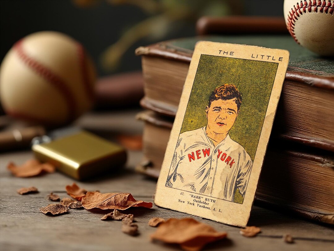 Babe Ruth 1923 Reprint Card: Hand-aged Baseball Collectible - Etsy
