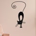 Angry Cat Metal Wall Art Line Decor Metal Wall Art Home Decor Cat Lover ...