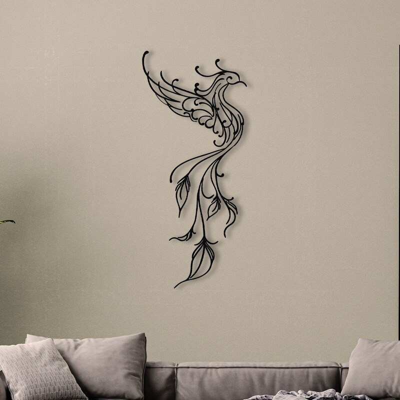 Phoenix Bird Art - Etsy