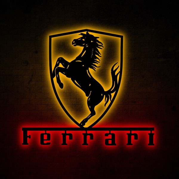 Ferrari Sign - Etsy