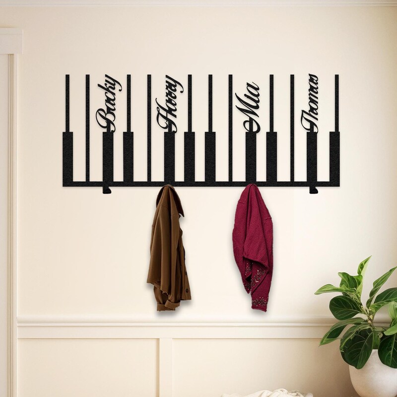Piano Coat Rack - Etsy