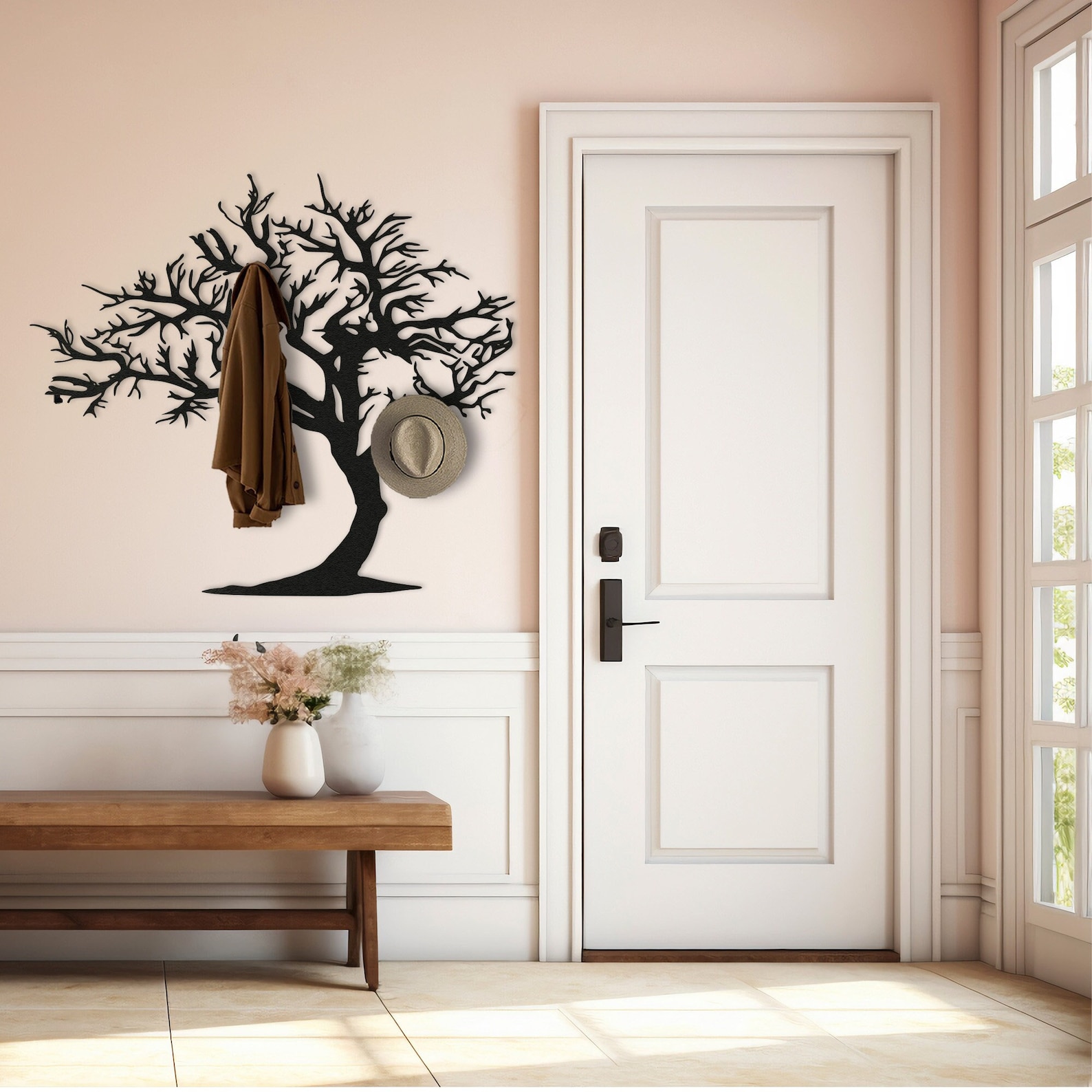 Hook Coat Rack Holiday Gift Large Tree Hanger Coat Hanger Extra Large ...