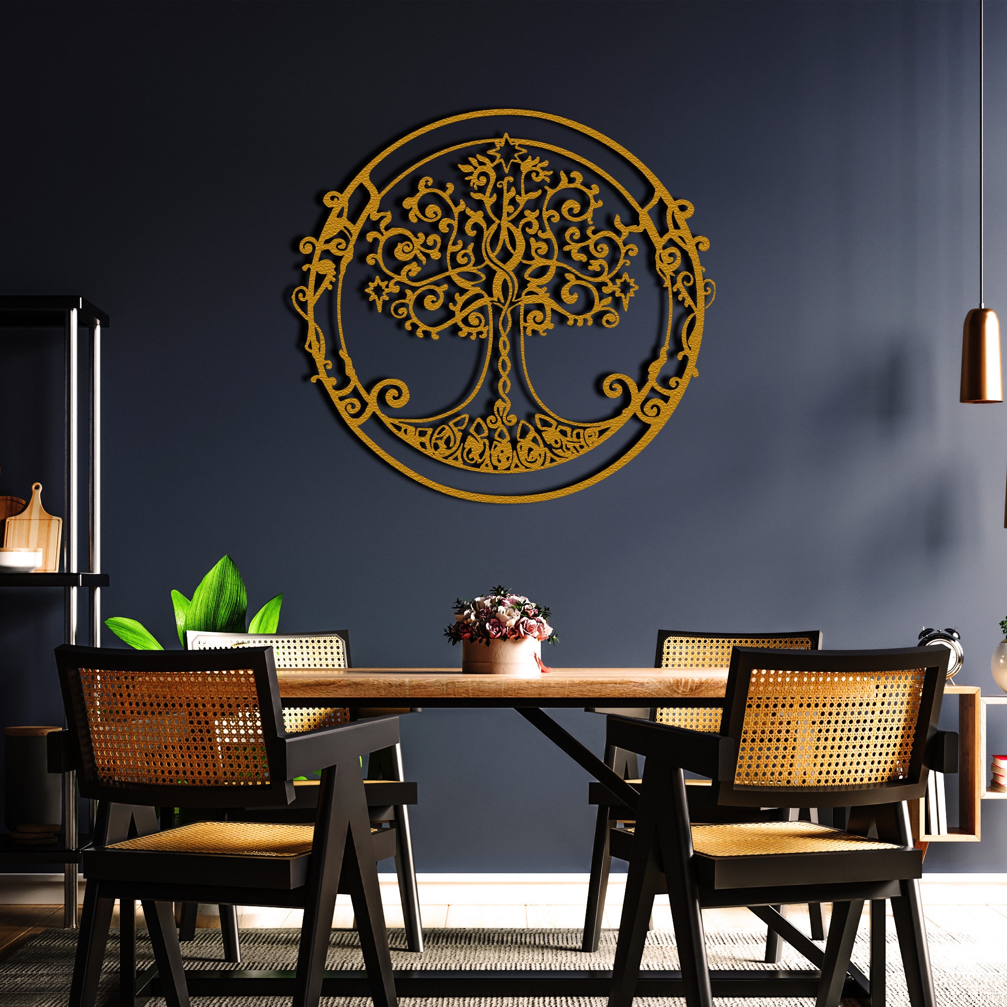 Tree of Life Art Life of Tree Wall Decor Metal Wall Art Decor Tree of ...