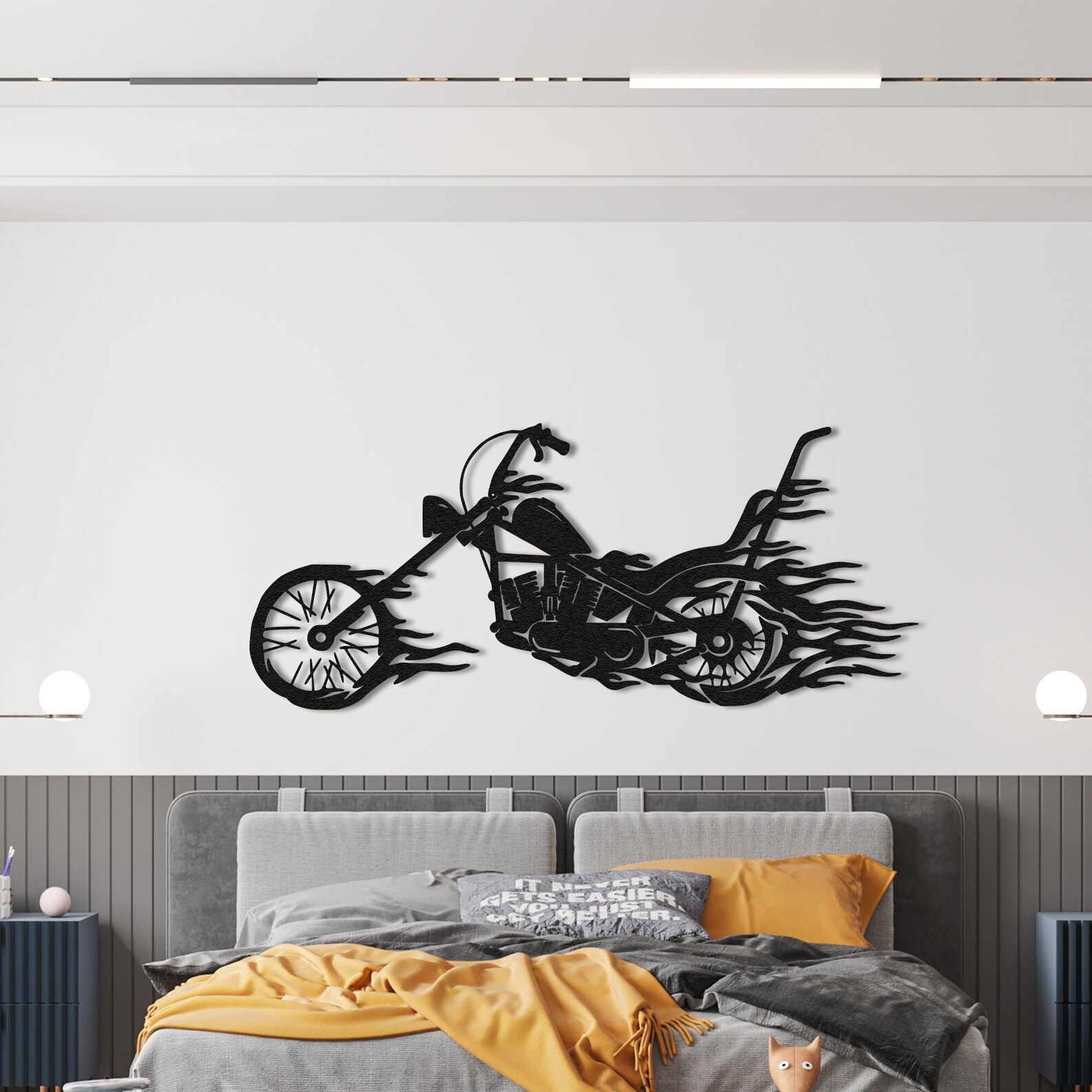 Motorcycle Gifts Motorcycle Decor Motorcycle Sign Metal Wall Art ...