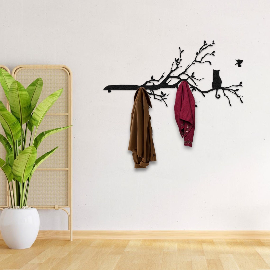 Hook Coat Rack Tree Branch Decor Tree Hanger Coat Hanger Extra Large ...