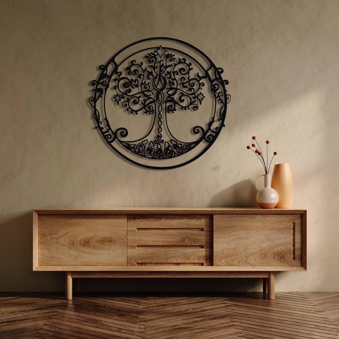 Tree of Life Art Life of Tree Wall Decor Metal Wall Art Decor Tree of ...