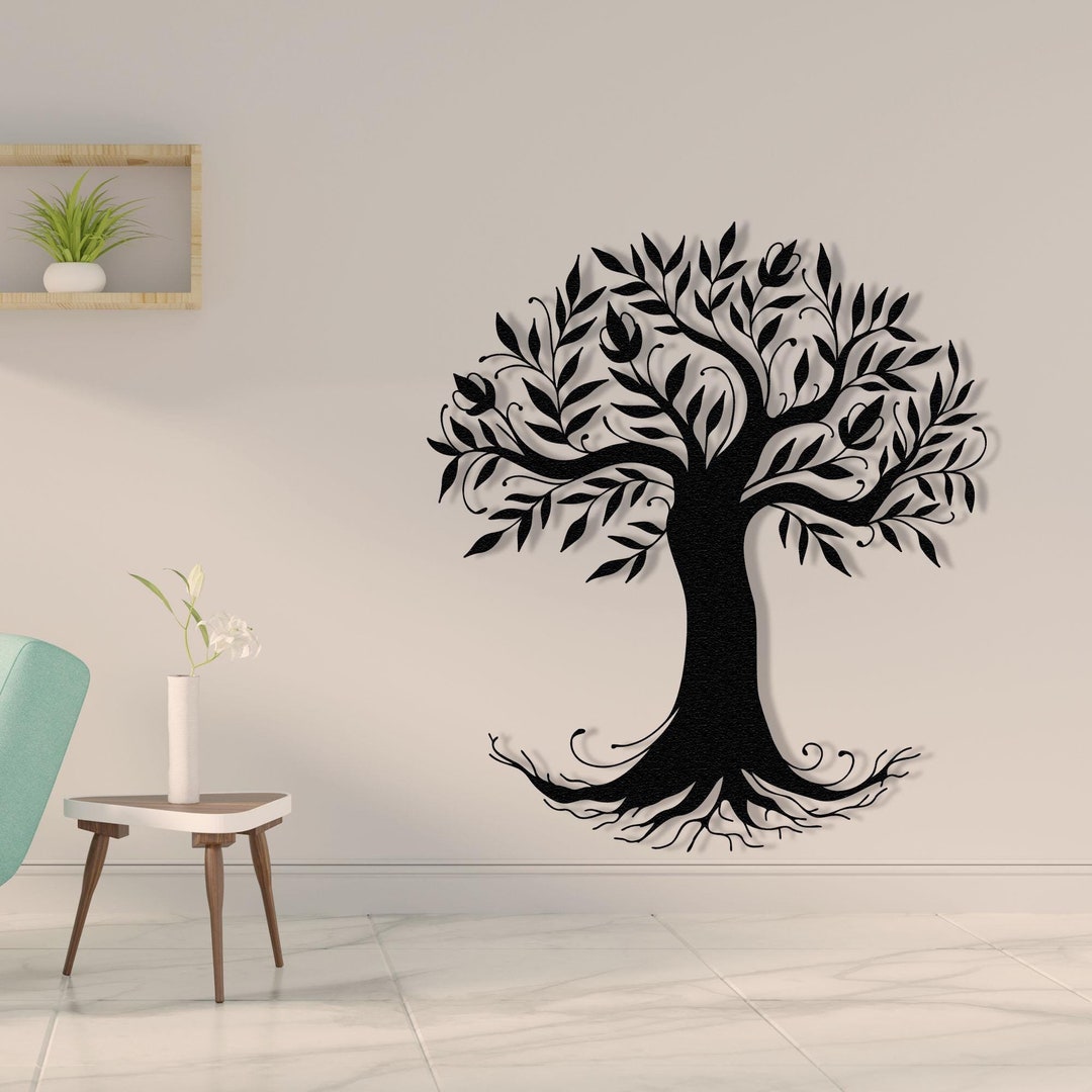 Tree Decor Metal Wall Art Tree Decor Extra Large Metal Pine Tree Decor ...